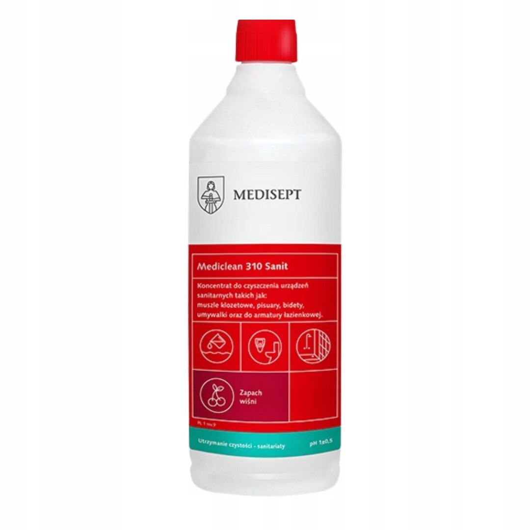Solutie de curatare, Medisept, Cirese, 1 l - eMAG.ro