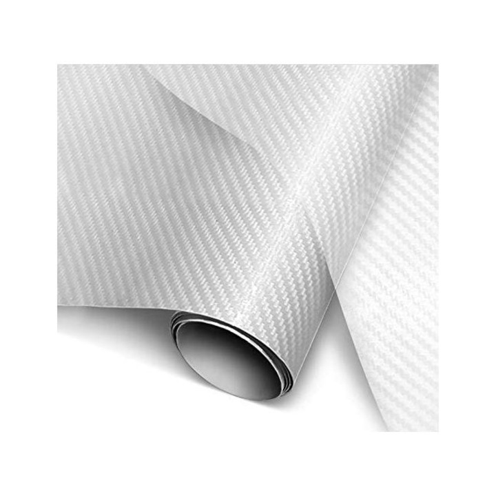 Folie colantare auto Carbon 3D Transparent, 3m x 1,27m - eMAG.ro