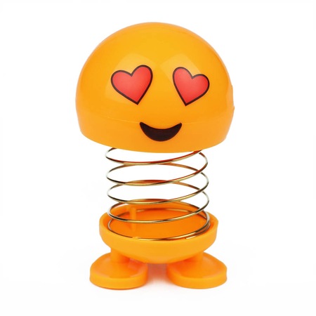 Emoji Spring Kick Toy, Interlook, Műanyag - eMAG.hu