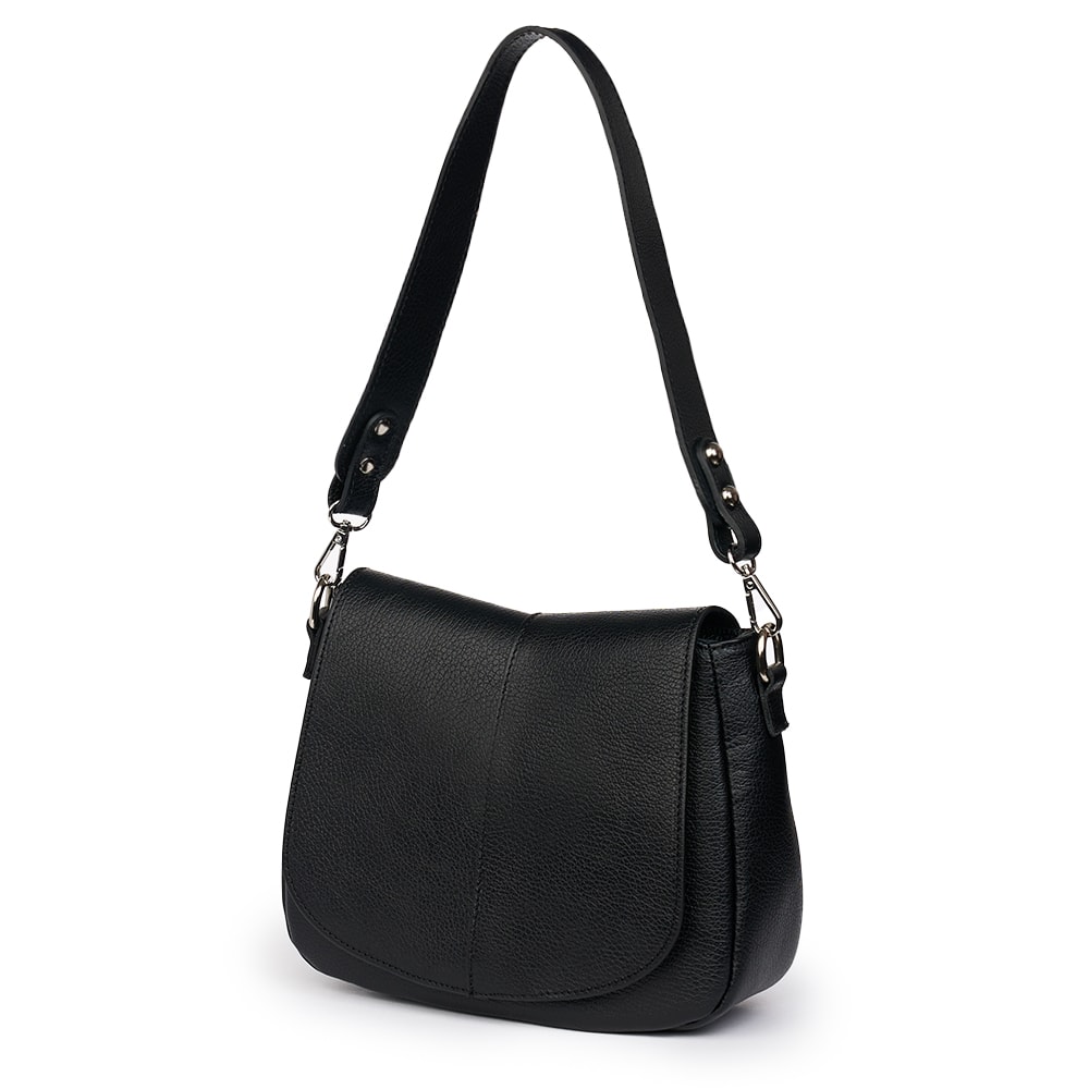 Geanta din piele naturala Roberta neagra - eMAG.ro