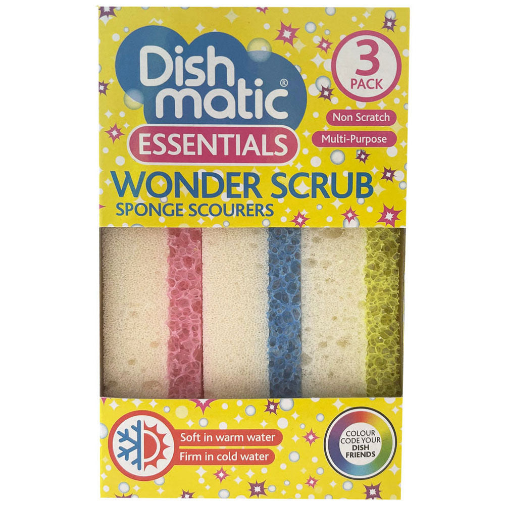 Burete Dishmatic Wonder Scrub, cu Suprafata Dubla, De Curatat Fara ...