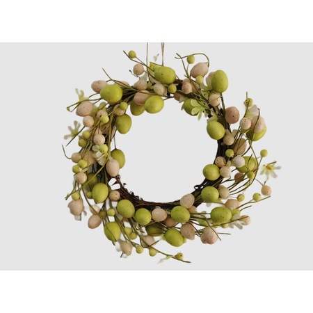 Coronita decorativa Paste, culoare ou de rata, 30 cm - eMAG.ro