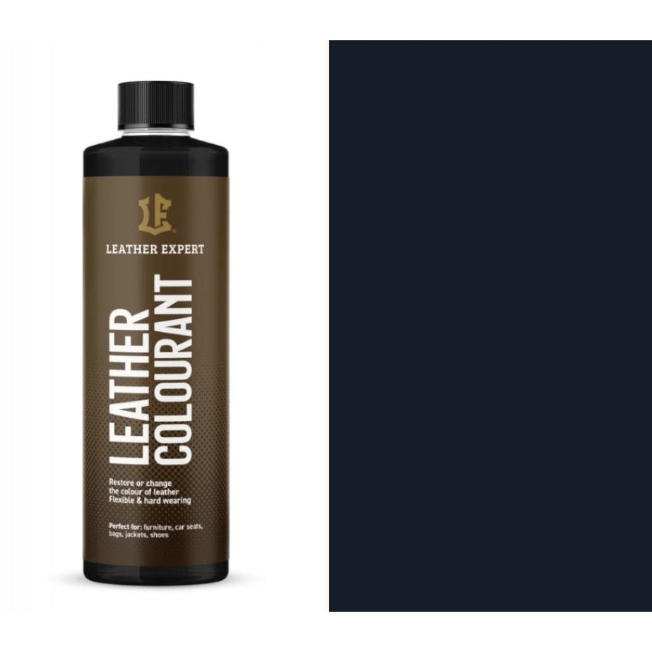 Vopsea pentru piele naturala/ecologica, Leather Expert, Bleumarin ...
