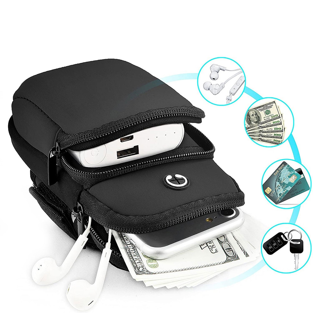 Калъф за телефон за бягаща пътека Interlook PSI-E03-черен - eMAG.bg