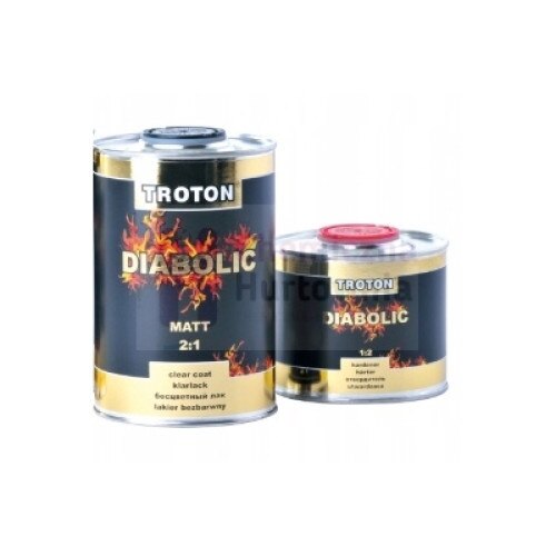 Lac acrilic mat Troton, Diabolic, 1.5L, Transparent - eMAG.ro