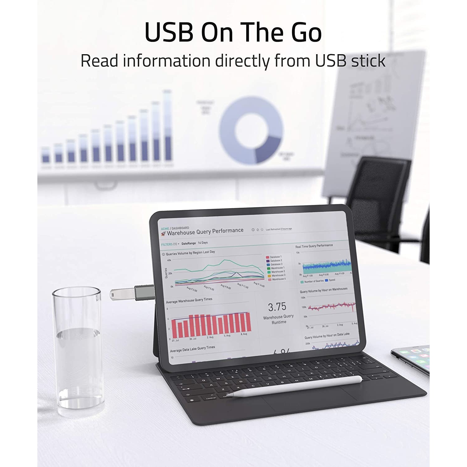 Set 2 adaptoare USB C mascul la USB3 femela compatibil cu MacBook Pro ...