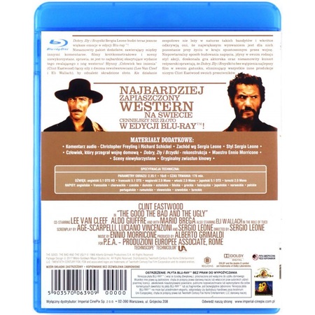 Cel bun, cel rau, cel urat [Blu-Ray] - eMAG.ro