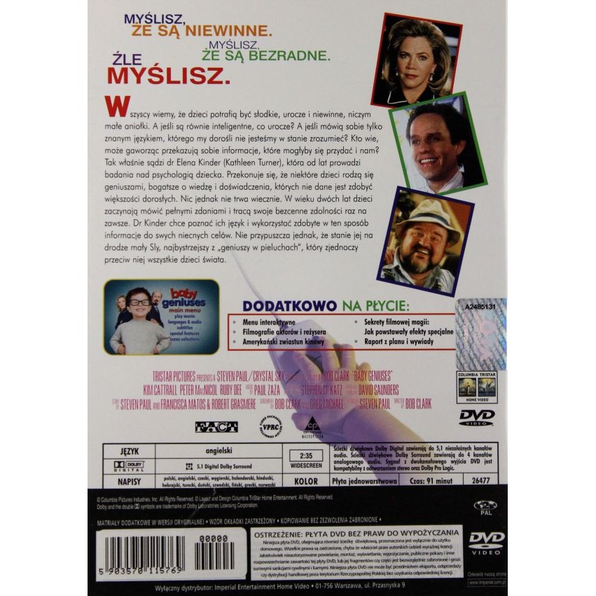 Baby Geniuses [DVD] - eMAG.ro