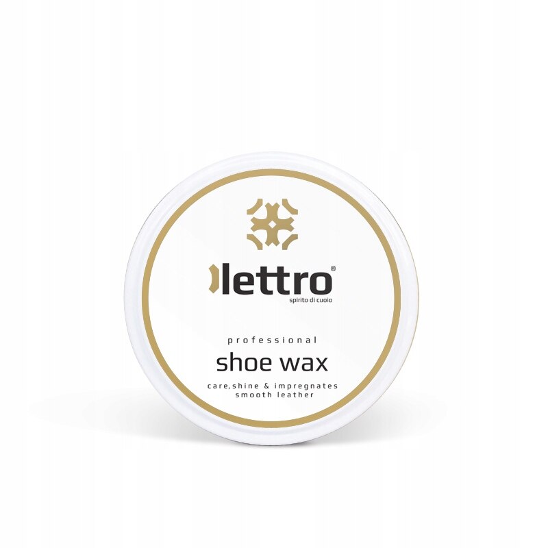 Вакса за кожени обувки, Lettro, Придава гланц и блясък, 100 ml ...