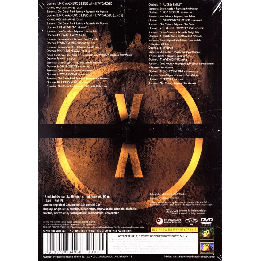 Dosarele X [5DVD] - eMAG.ro