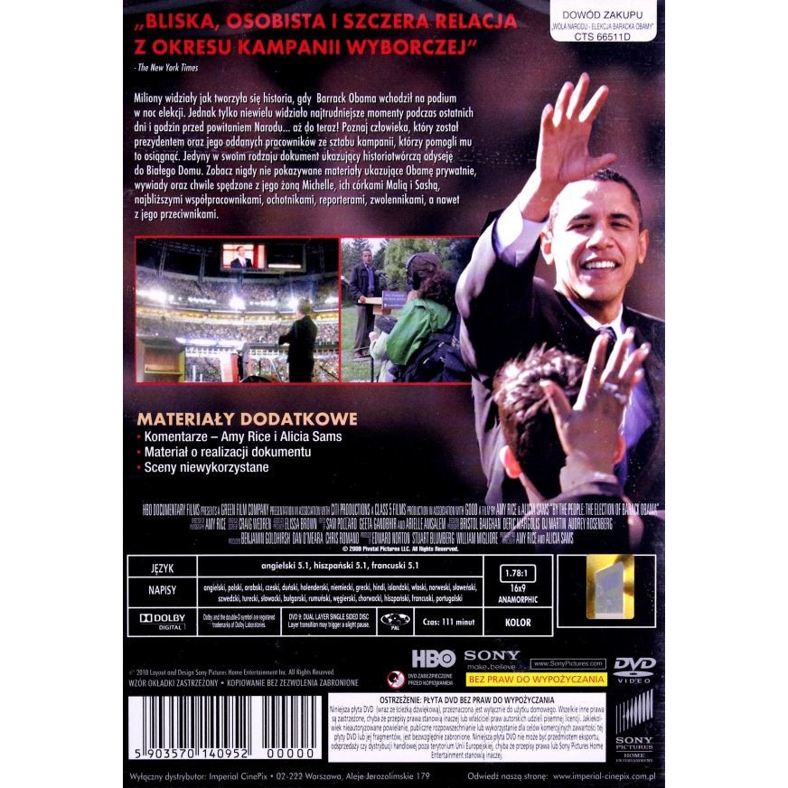By the People: The Election of Barack Obama [DVD] - eMAG.bg