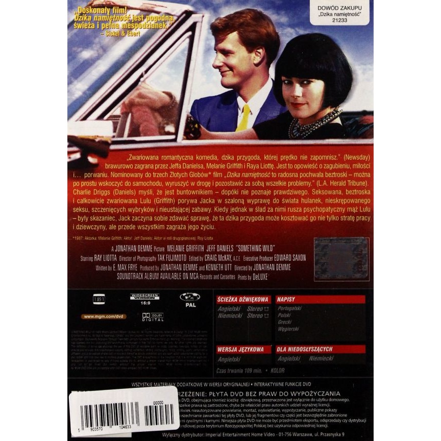 Something Wild [DVD] - eMAG.ro