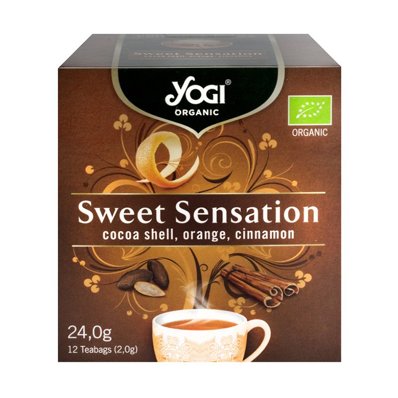 Set 2 x Ceai Bio Sweet Sensation, Yogi Tea, 12 Plicuri, 24 g - eMAG.ro