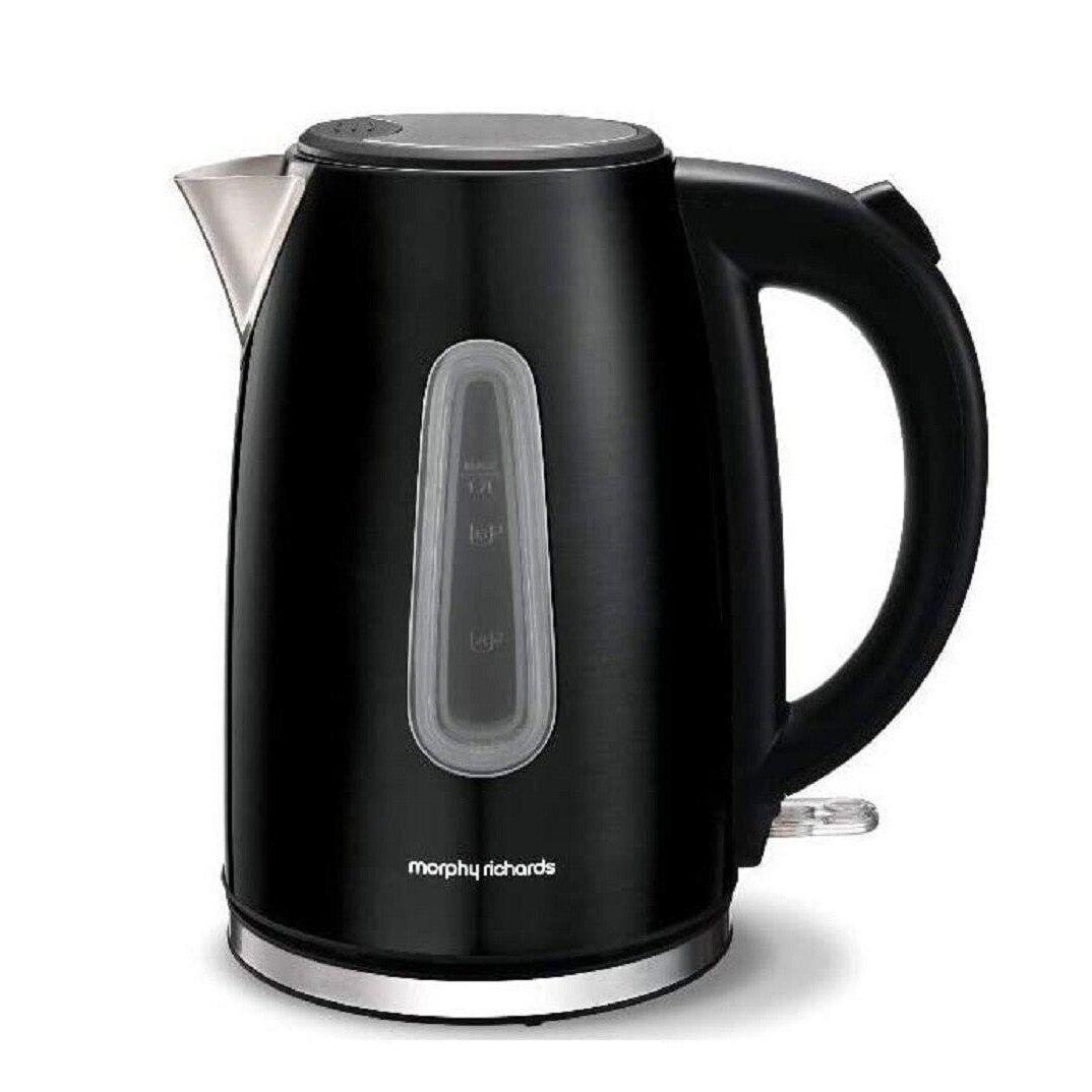 Fierbator Morphy Richards Accents 1,7 litri, fara fir, 2200 W, negru ...