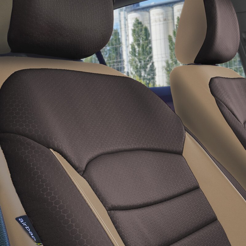 Set huse scaune auto universale bej urban, 11 piese, Umbrella by Simply ...