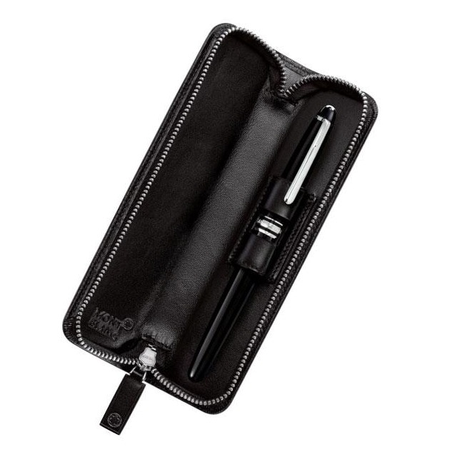 Penar Montblanc piele, negru - eMAG.ro