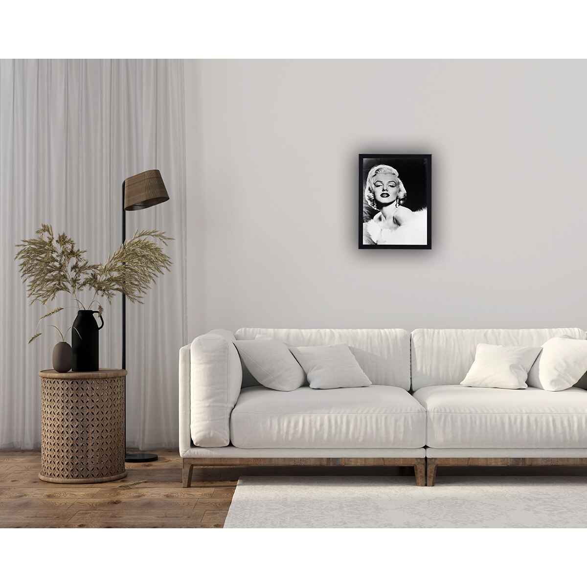 Afis modern, rama neagra, Postergaleria, 30x40 cm, Marilyn Monroe 1 ...