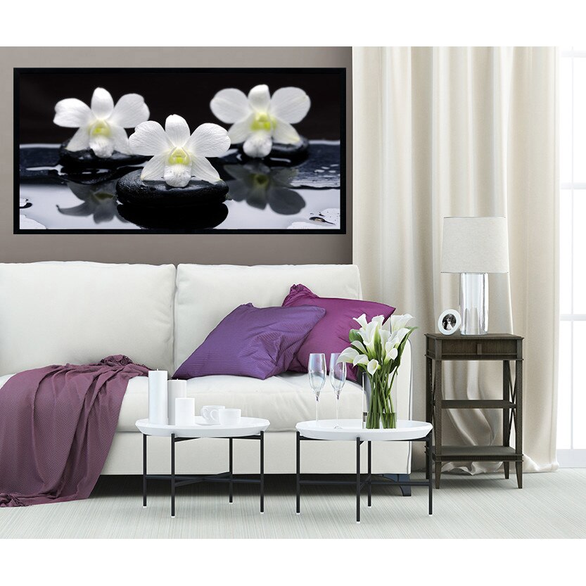 Afis modern, rama neagra, Postergaleria, 50x100 cm, Spa 2 - eMAG.ro