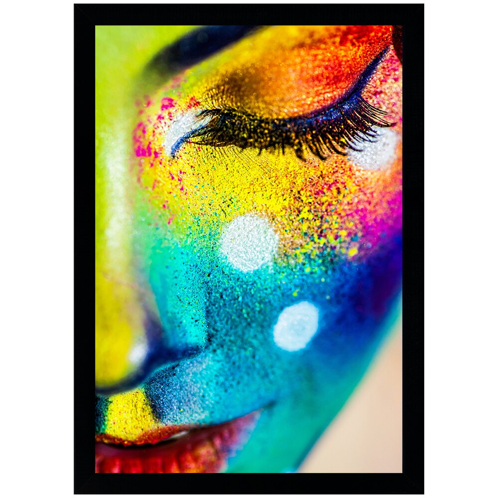 Afis modern, rama neagra, Postergaleria, 70x100 cm, Design - eMAG.ro