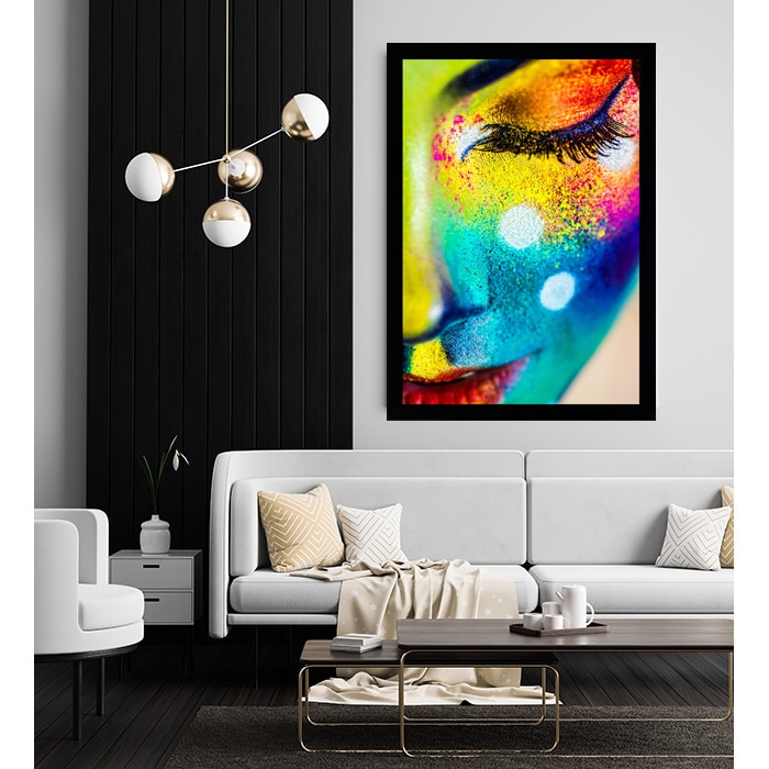 Afis modern, rama neagra, Postergaleria, 70x100 cm, Design - eMAG.ro