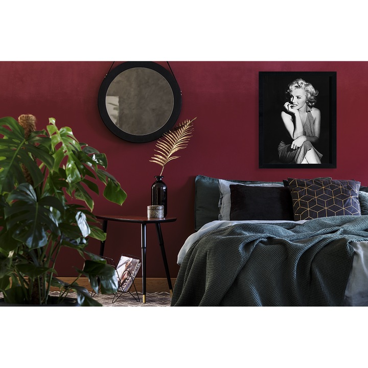 Afis modern, rama neagra, Postergaleria, 40x50 cm, Marilyn Monroe 3 ...