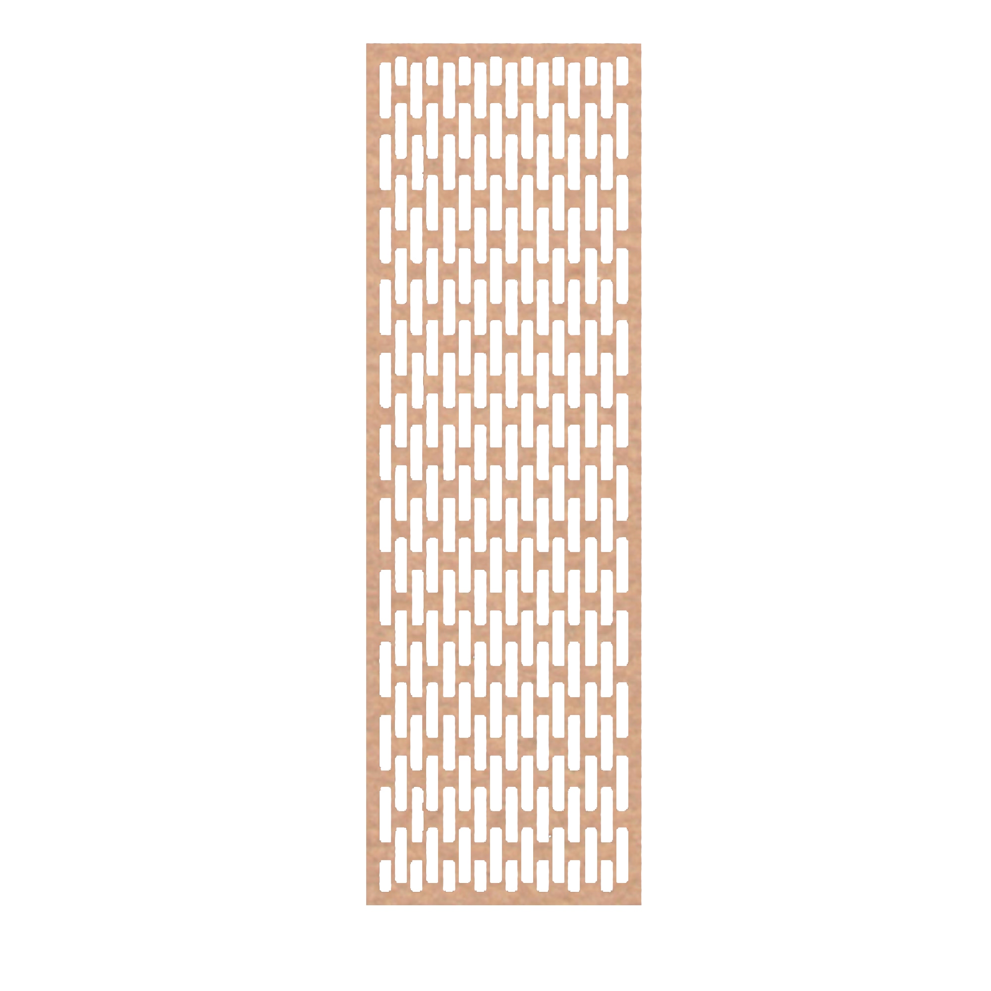 Panou decorativ traforat Mdf natur, Mos122L, 150 x 48 cm, 6 mm - eMAG.ro