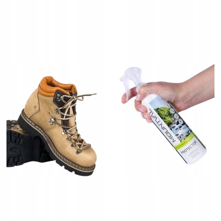 Spray protectie pantofi trekking, Mountval, 300 ml, Incolor - eMAG.ro
