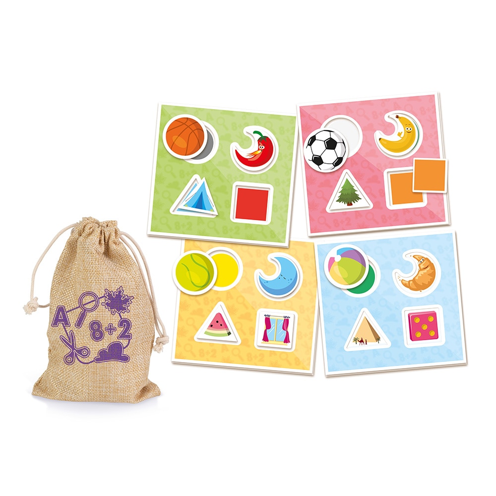 Joc educativ Tactic - Sa descoperim formele si culorile - eMAG.ro