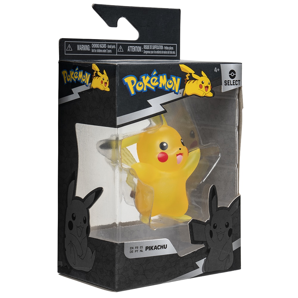 Figurina Pokémon Select Translucent - Pikachu, 7.5 cm - eMAG.ro