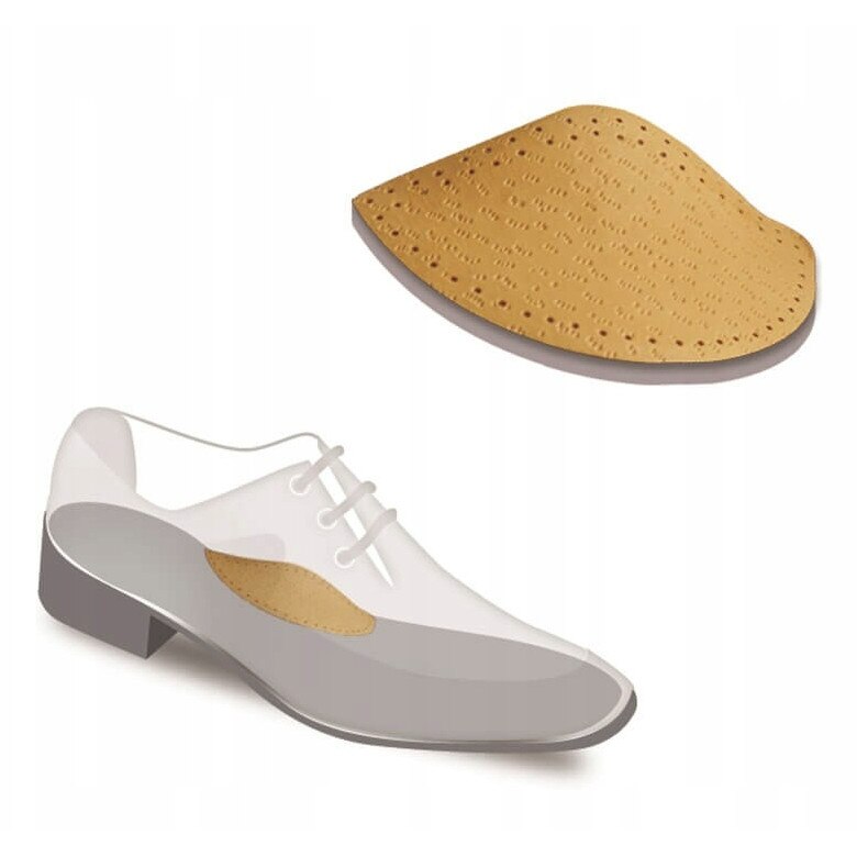 Set 2 branturi laterale Corbby, Piele naturala, Maro, 40-42 - eMAG.ro