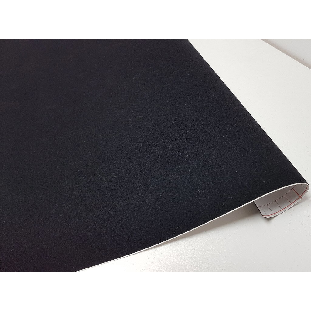 Autocolant catifea neagra, Folina, rola de 67x200 cm, cu racleta ...