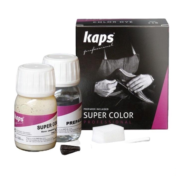 Set preparare vopsea pantofi, Kaps, Pentru piele, 50 ml - eMAG.ro