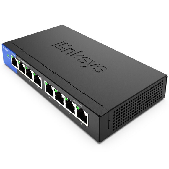Switch Linksys LGS108-EU, 8 Porturi Gibabit - eMAG.ro