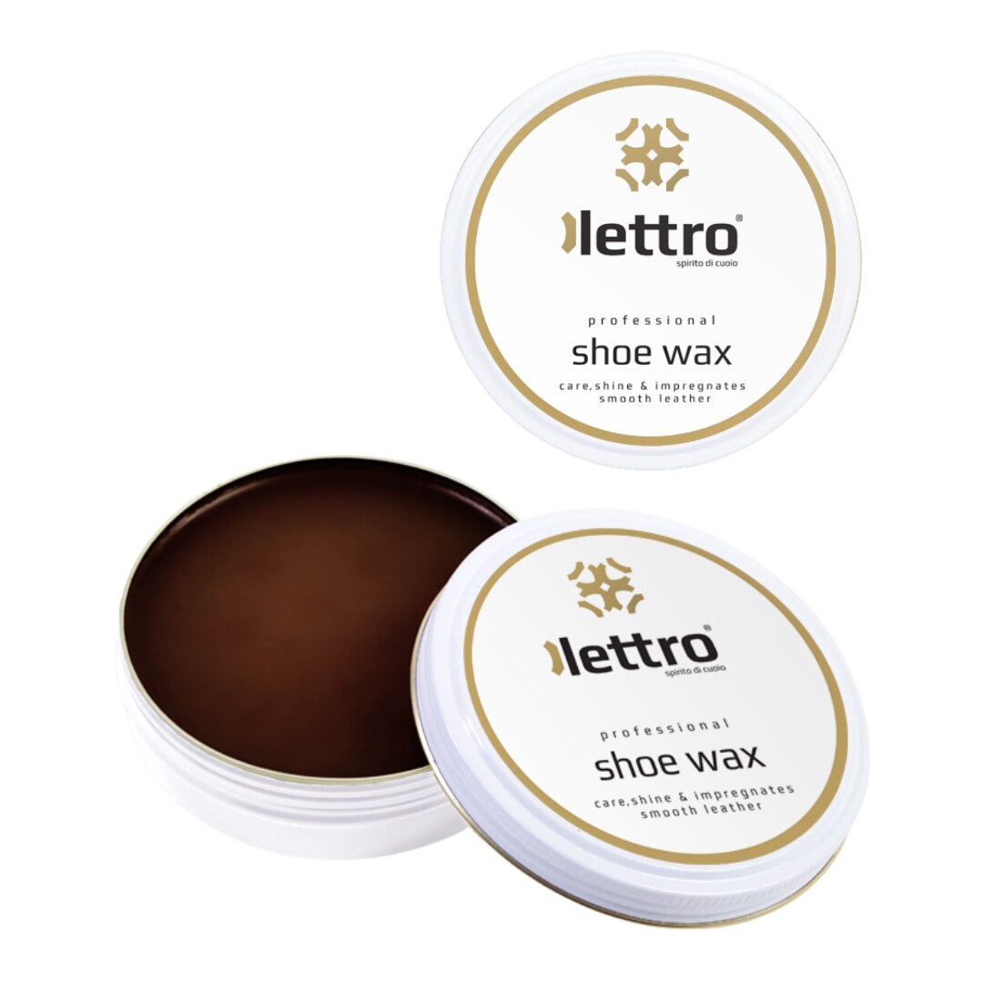 Вакса за обувки, Lettro, За кожа, 100 ml, Кафява - eMAG.bg