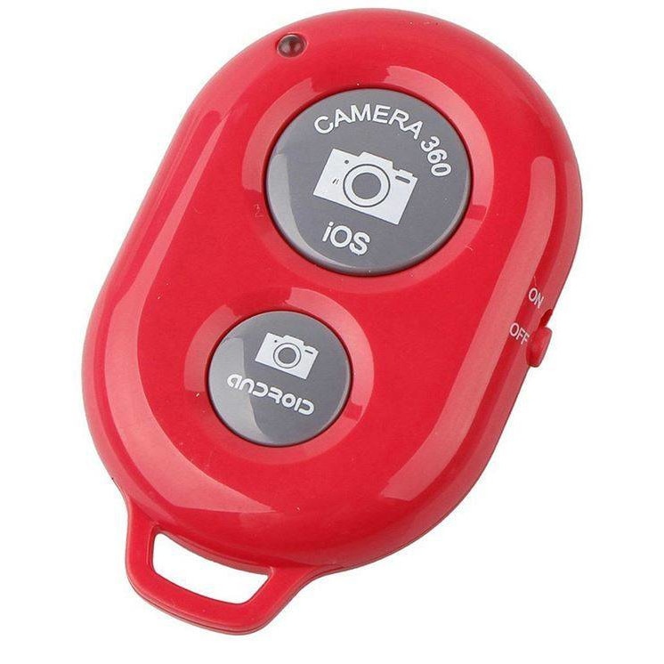 Telecomanda pentru Android/iOS, Interlook, Plastic, Cu Bluetooth, Rosu ...