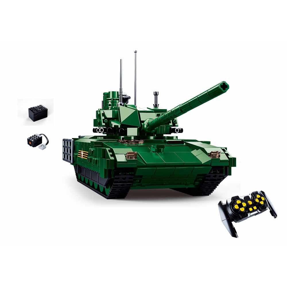 Set Army tank, Sluban, 995 piese - eMAG.ro