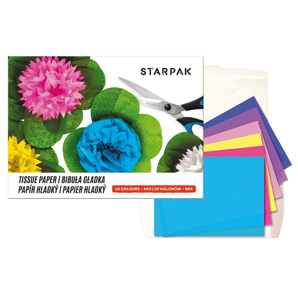 Set 20 coli hartie colorata, Javoli, A4, 210 mm, Multicolor - eMAG.ro