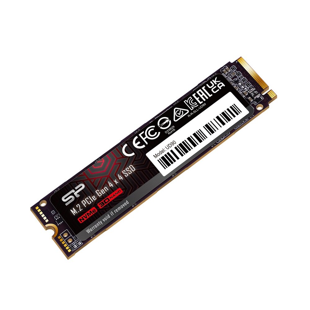 Solid-State Drive (SSD) SILICON POWER UD90 2TB SSD, M.2 2280, PCIe Gen ...
