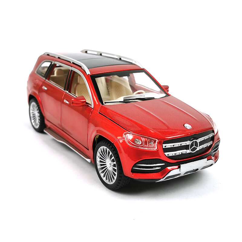 Masinuta de jucarie, Model Jeep Mercedes GLS 580, Cu usi care se ...