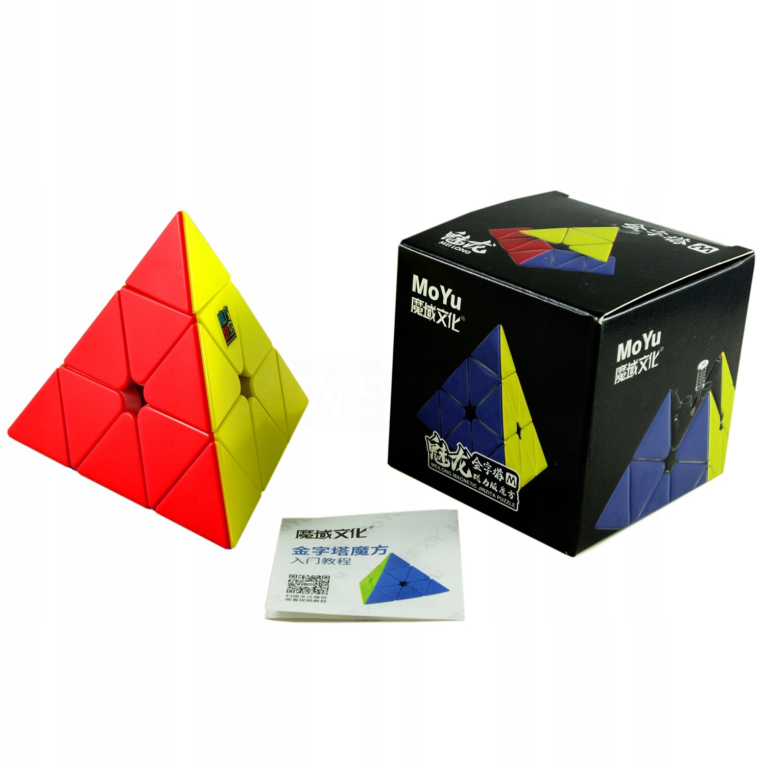 Moyu Meilong Pyramid M MF8886 Rubik-kocka varázskocka, mágneses ...
