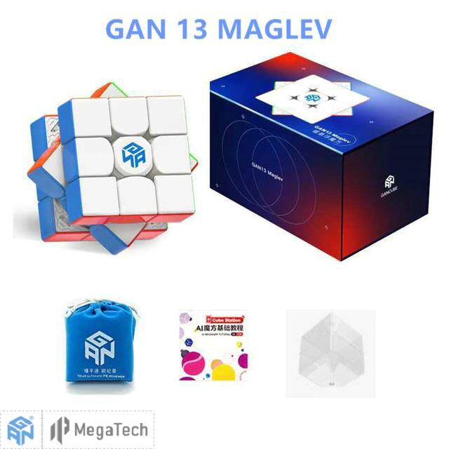 Cub Rubik Magic Cube GAN13 Maglev Frosted, 3x3, Magnetic - eMAG.ro