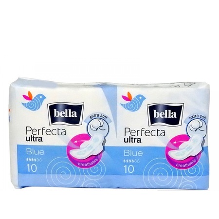 Комплект абсорбенти 3x Bella 20бр Perfecta Ultra Blue - eMAG.bg