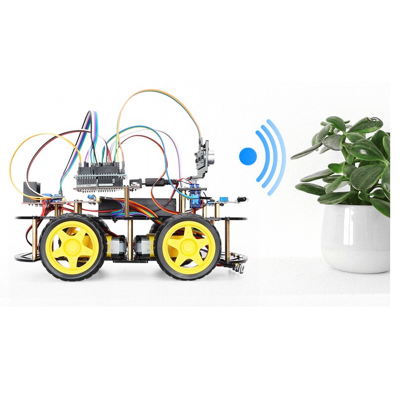 Kit de programare pentru masina robot cu Arduino, pentru incepatori ...