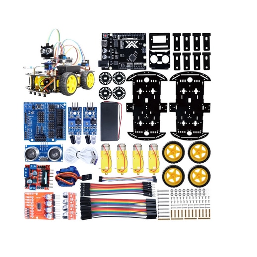 Kit de programare pentru masina robot cu Arduino, pentru incepatori ...