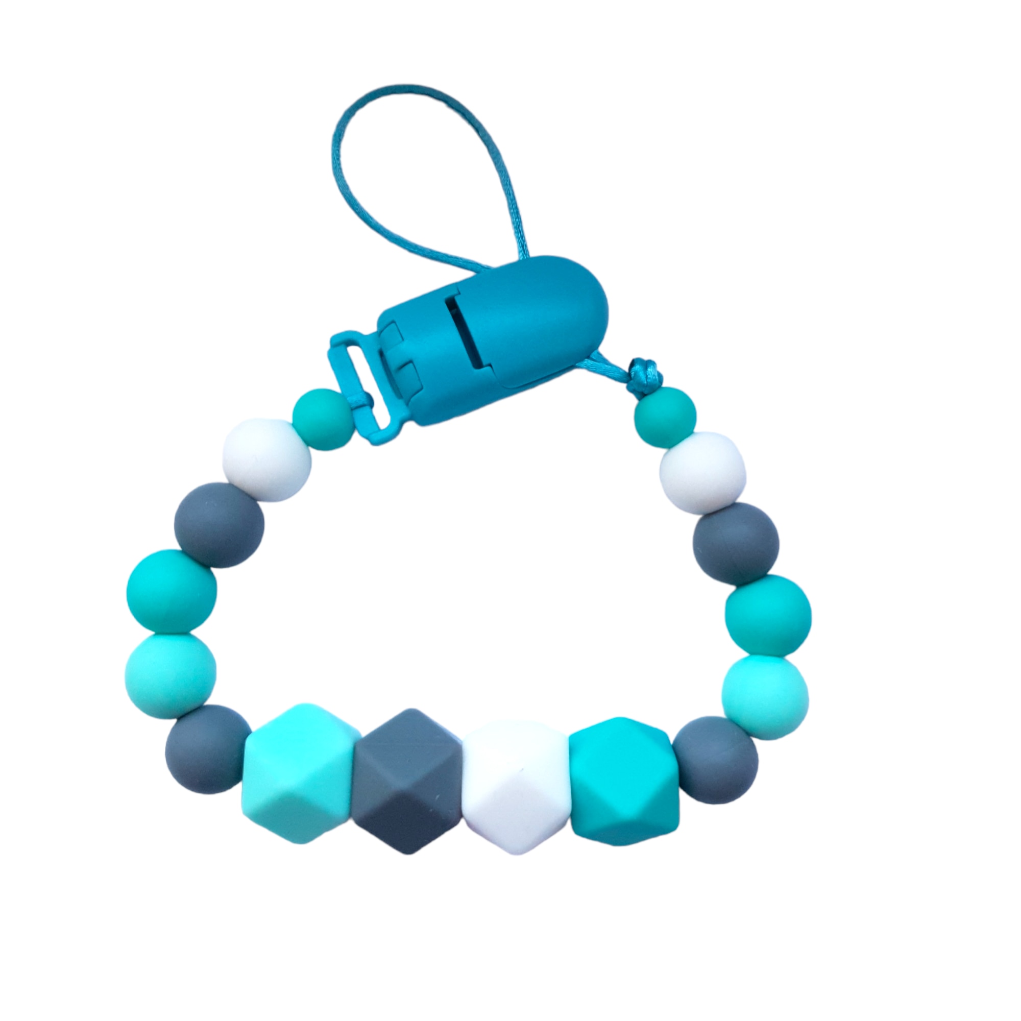 Lantisor pentru suzeta din silicon alimentar nepersonalizat/E - eMAG.ro