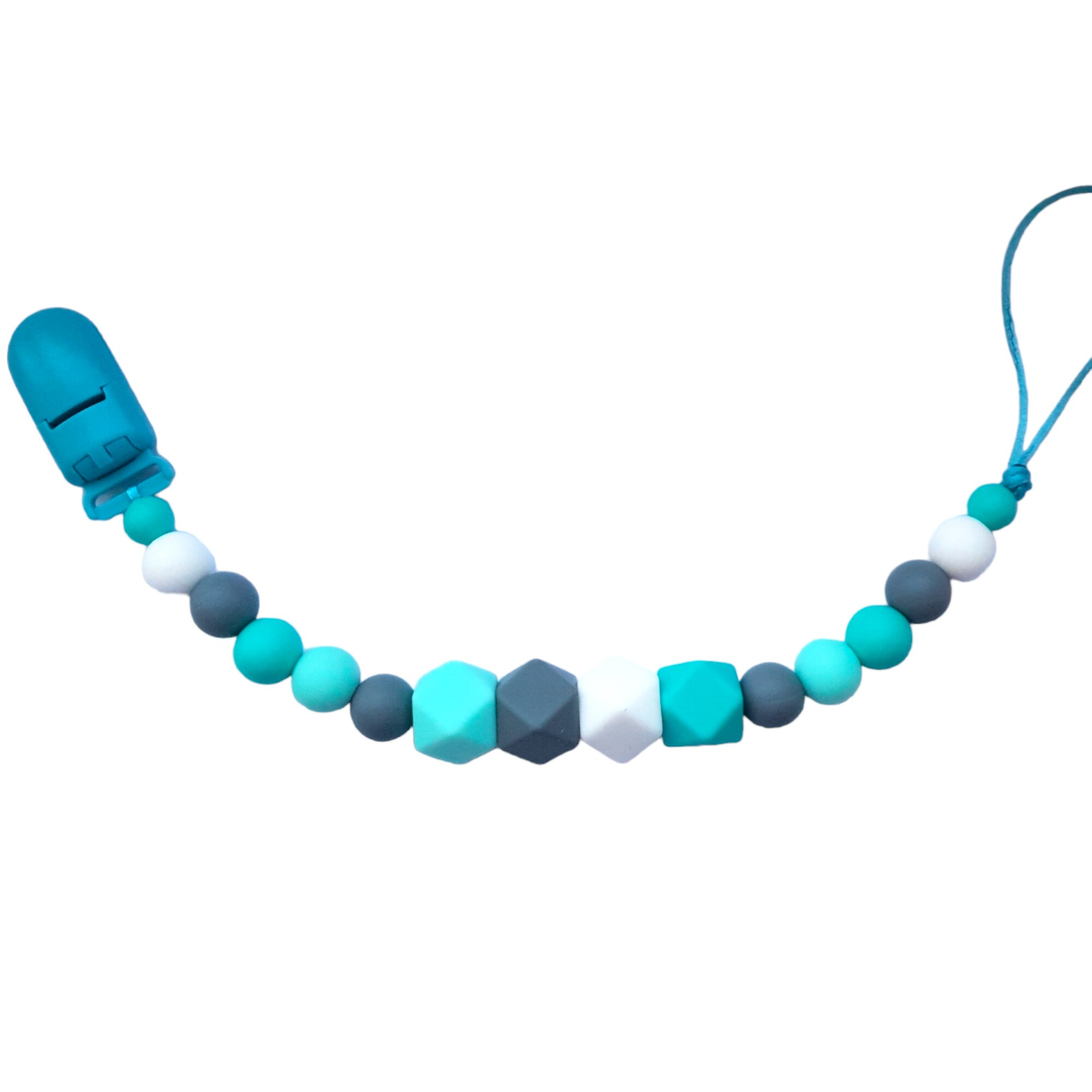 Lantisor pentru suzeta din silicon alimentar nepersonalizat/E - eMAG.ro