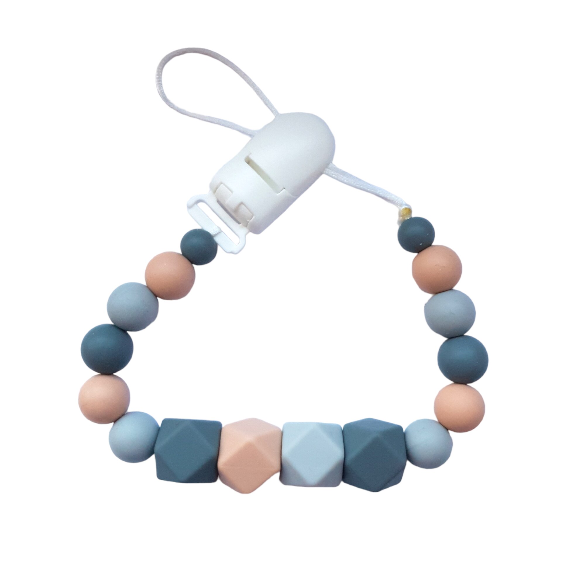 Lantisor pentru suzeta din silicon alimentar nepersonalizat/G - eMAG.ro