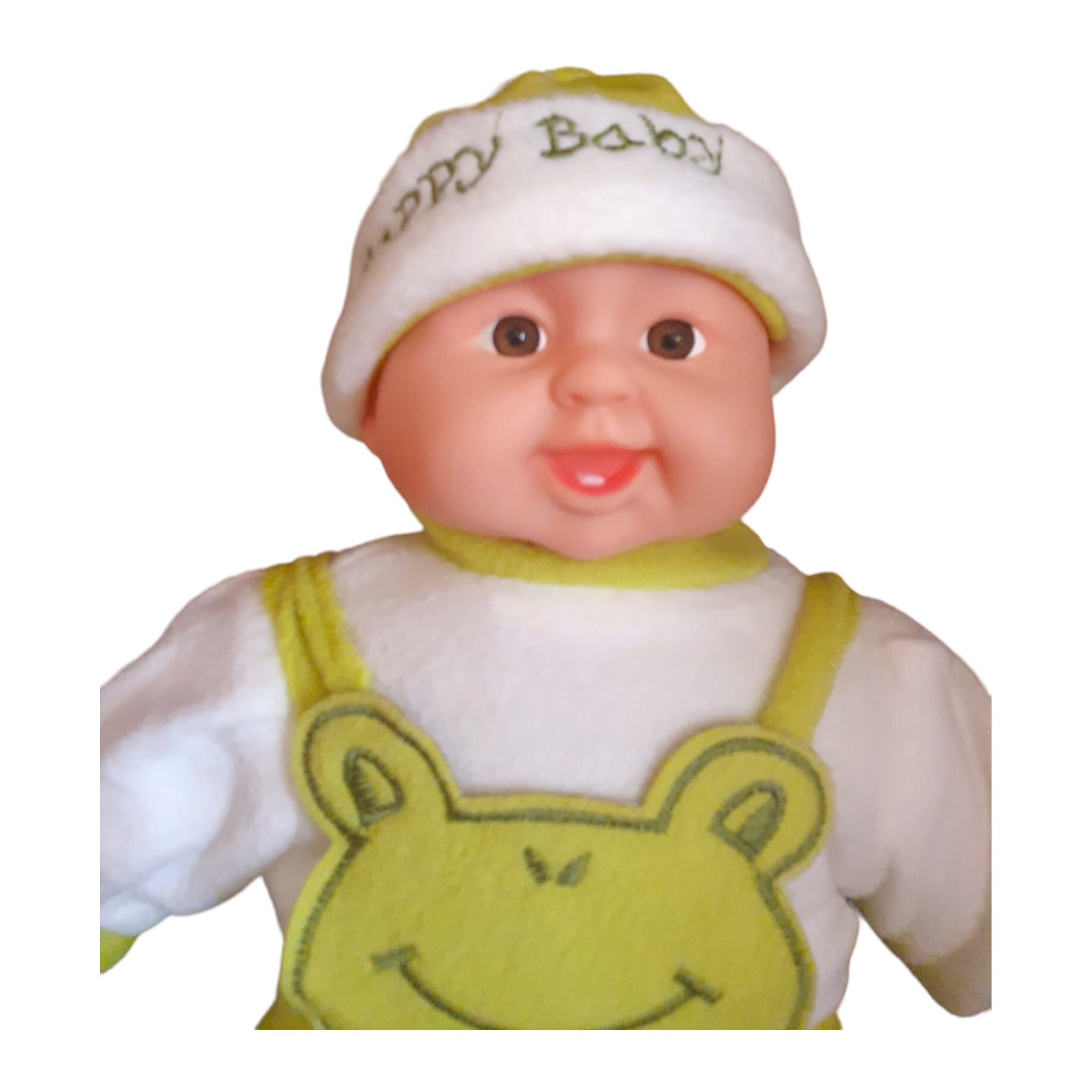 OEM Happy baby játékbaba, hangokkal, 50 cm, zöld - eMAG.hu