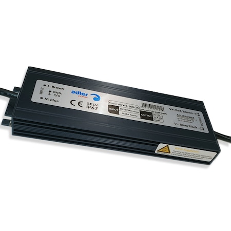 Sursa alimentare slim 24V 100W 4.17A ADWS-100-24 IP67 - eMAG.ro