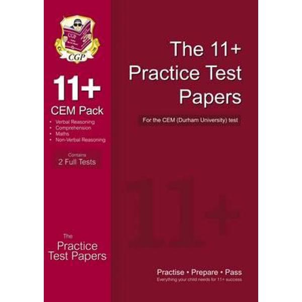 11+ Practice Test Papers for the Cem Test - eMAG.ro